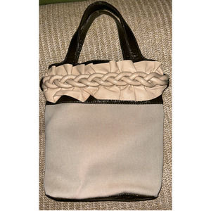 Gilli | Bags | Gilli Small Mini Tote Satchel Top Handbag Beige | Poshmark